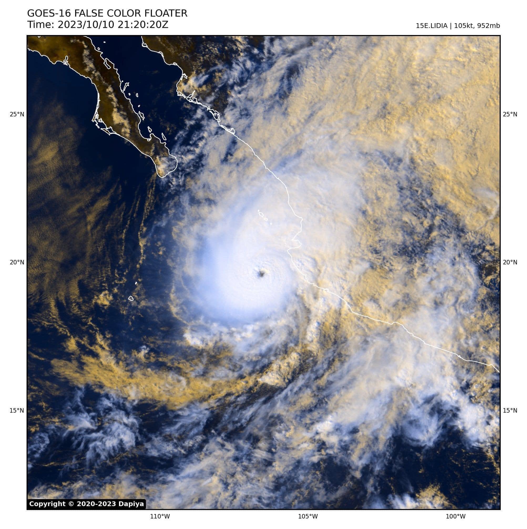 Huracán Lidia: ¿Cada vez más cerca de Baja California? – San Diego Red